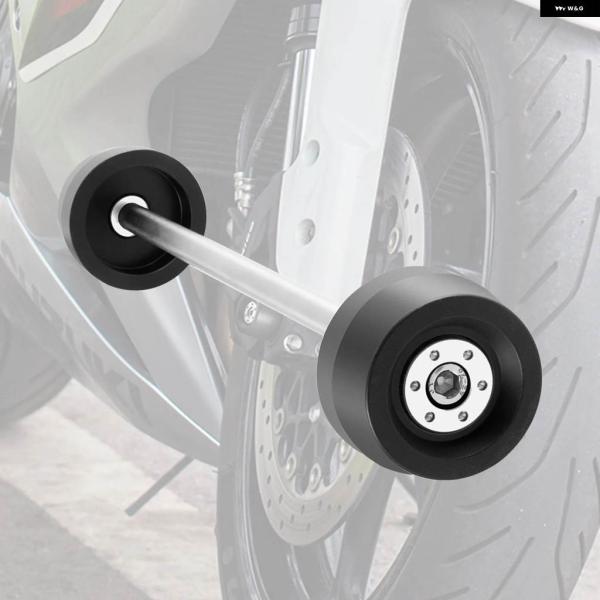 BMW F800R F800GS F850GS F 800 F 800 850 R GS用 バイク フロントアクスル フォーク スライダー クラッシュ パッド フォーク プロテクター カスタム パーツ アクセサリーHigh-concerne...