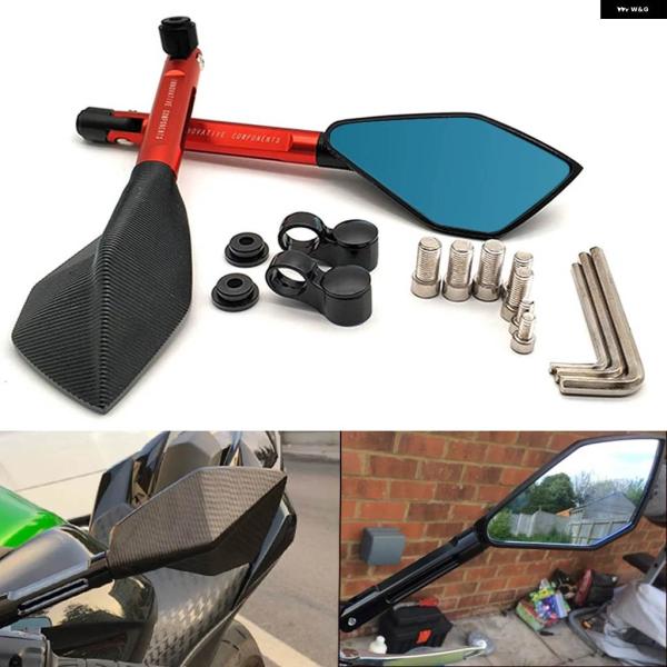 ヤマハ TMAX 500 530 T MAX 500 530 XP500 XP530 ユニバーシャル オートバイ レトロバイザー ハンドルバー エンドサイドバックミラー カスタム パーツ アクセサリーHigh-concerned chemi...