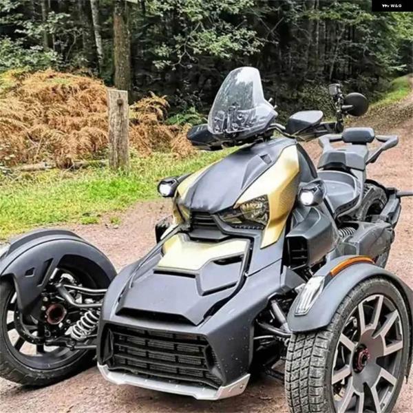 CAN-AM RYKER 600 900 スポーツラリーエディション 900 ACE 2019-2023 オートバイ 可変 フロントガラス カスタム パーツ アクセサリーHigh-concerned chemical:NoneOrigin:...