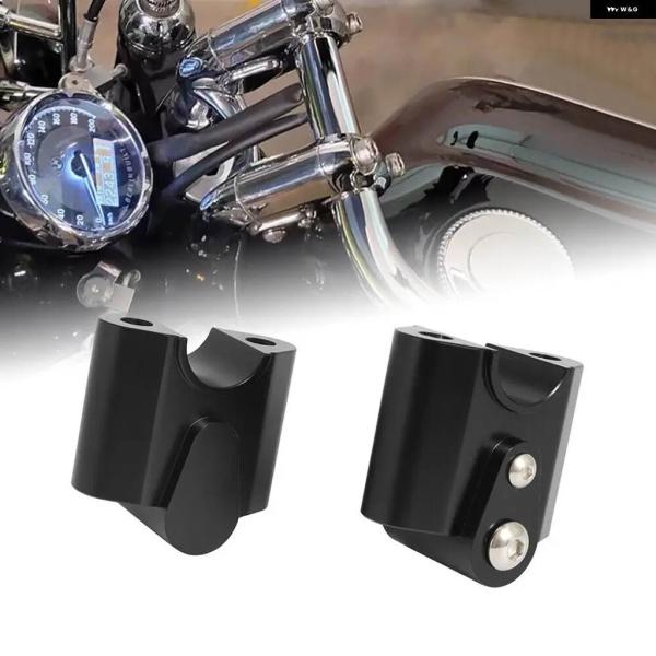 BMW R18 2020-2022年型 バイク シルバーブラックハンドル拡大サイズ アダプター アクセサリー付き カスタム パーツ アクセサリーHigh-concerned chemical:NoneMotobike Make:BMWOri...