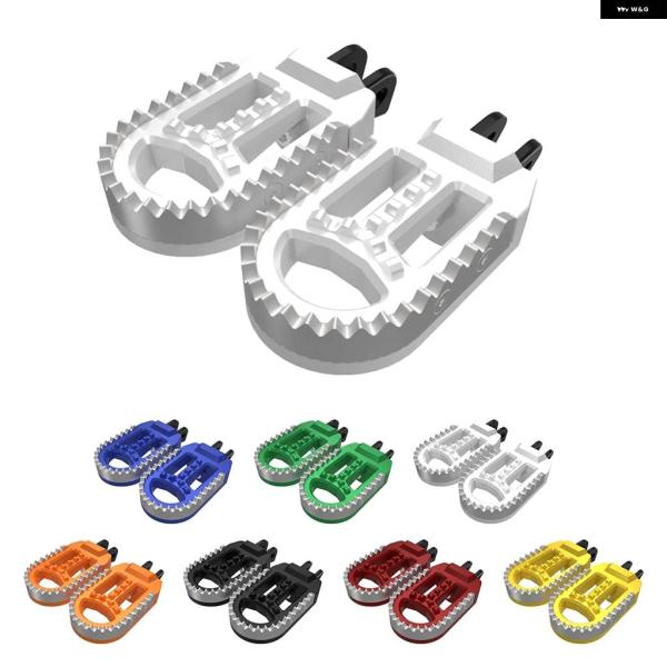 アプリリア MX 125スーパーモトペガソ650 RX125 FOOTペグフロント フットレスト フットペグ レストペダル レストペダル バイク アクセサリー カスタム パーツ アクセサリーHigh-concerned chemical:N...