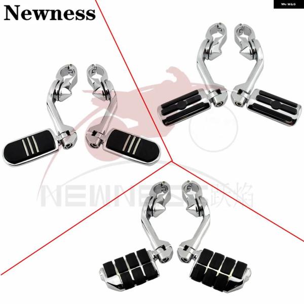 オートバイ 32MM フットペグ ハーレー ロードストリート FLHX 1200 ダイナ エンジン ガード ペダル用 フットレスト カスタム パーツ アクセサリーHigh-concerned chemical:NoneYear:2018Br...