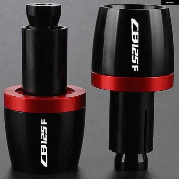 F CB125 F 22MM バイク ホンダ CB125F 2016 ハンドルバー エンド グリップ メタル ハンドルバー カウンターウェイト プラグ スライダー カスタム パーツ アクセサリーHigh-concerned chemical...