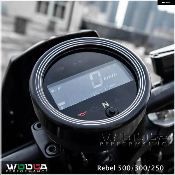 ホンダ REBEL CMX 500 300 250 2017-2021 メーターデコレーションカバー スピード メーター リングガード 計器カバー カスタム パーツ アクセサリーItem Weight:0.012kgItem Height:...