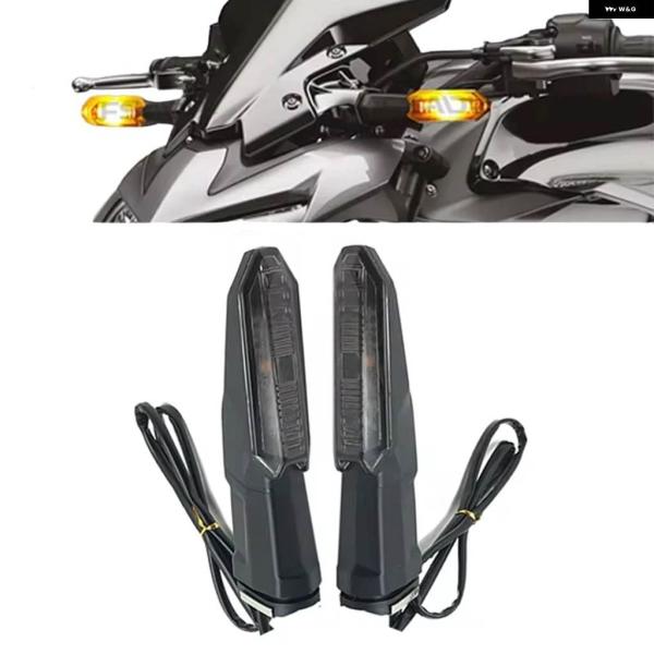 カワサキ Z900 Z900RS Z125 Z250 Z250SL Z300 Z400 Z650 Z750 Z800 Z1000 バイク ウィンカー インジケーター ライト ウインカー カスタム パーツ アクセサリーBattery Incl...