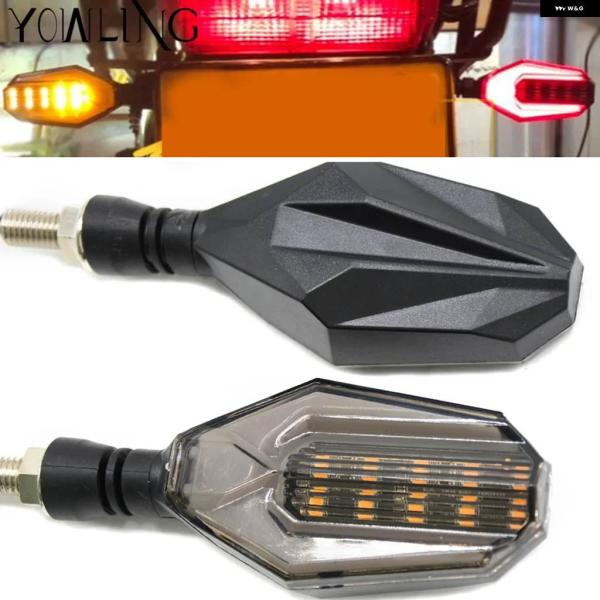 12V 12 LED バイク ウィンカー インジケーター ライト/ランプ MOTO GUZZI BREVA 750 1200 SPORT NEVADA 750 MV BRUTALE 675 800RR カスタム パーツ アクセサリーHigh...
