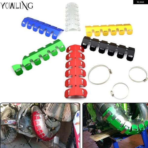 バイク マフラー パイプ レッグ プロテクター ヒートシールド カバー BMW G650X G650 XCOUNTRY G450X HP2 ENDURO G650GS カスタム パーツ アクセサリーHigh-concerned chemic...