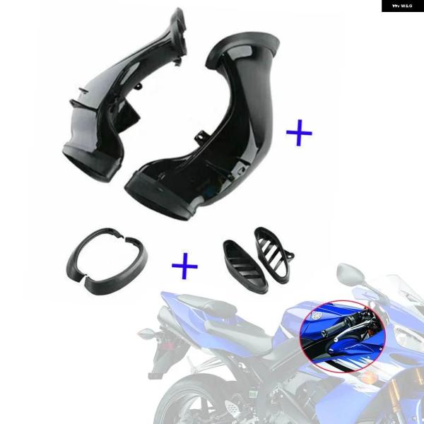 バイク 8個 ラムエア インテーク チューブ ダクトカバー フェアリング ヤマハ ヤマハ YZF1000 2004-2006 カスタム パーツ アクセサリーHigh-concerned chemical:NoneMotobike Make:...