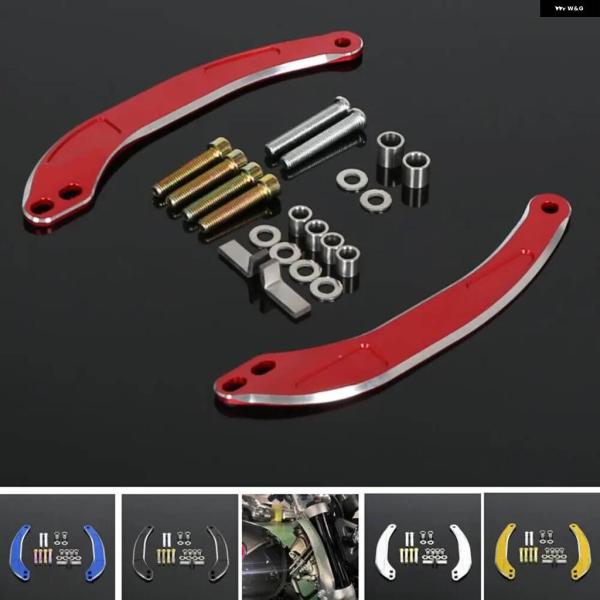 フロント フォーク ステアリングステム スタビライザー ホルダー ホンダ モンキー 125JC922018-2023 2018-2023 JB02 JB03 カスタム パーツ アクセサリーProtective parts:Frame Pro...