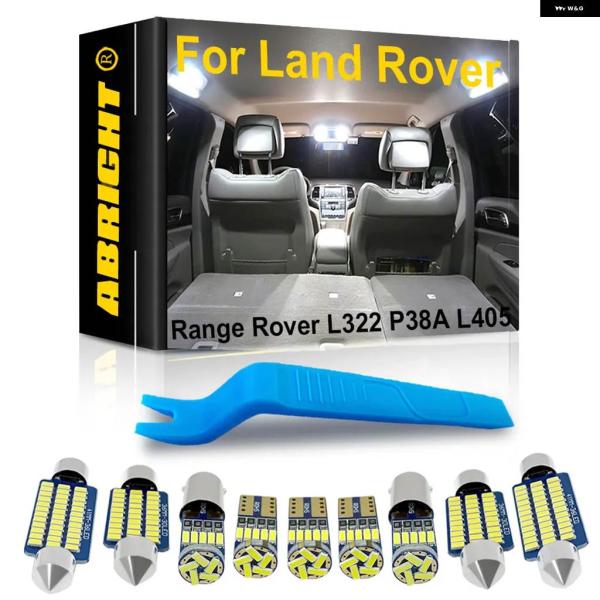 車室内灯 ランドローバー レンジローバー L322 P38A L405 1995 1998 2002 2004 2006 2007 2012 2014 2017 CANバス 室内LEDランプ カスタム パーツ アクセサリーHigh-conc...