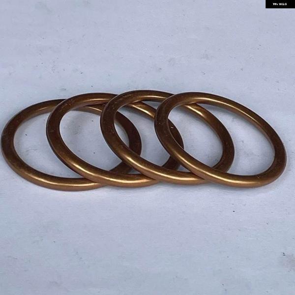 45*37*4 モーターマフラーガスケット ホンダ CB900C CB900F 1980-1982 CBR1000F CBR1000RR CBR900RR 2000 CRF250 2004-2015 カスタム パーツ アクセサリーHigh-...