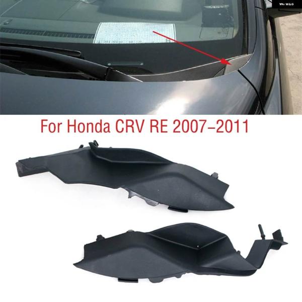 ホンダ CRV CR-V RE 2007-2011 フロントガラス ラップ コーナー トリム ワイパー サイド トリム カバー リッド 左ハンドル LHD カスタム パーツ アクセサリーHigh-concerned chemical:Non...