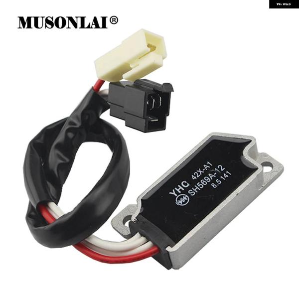 ヤマハ XV400 XV500 XV535 XV700 XV750 XV1000 XV1100 VIRAGO 400 500 535 700 750 1000 1100 VMX12 V-MAX用レギュレーター 整流器 カスタム パーツ アク...