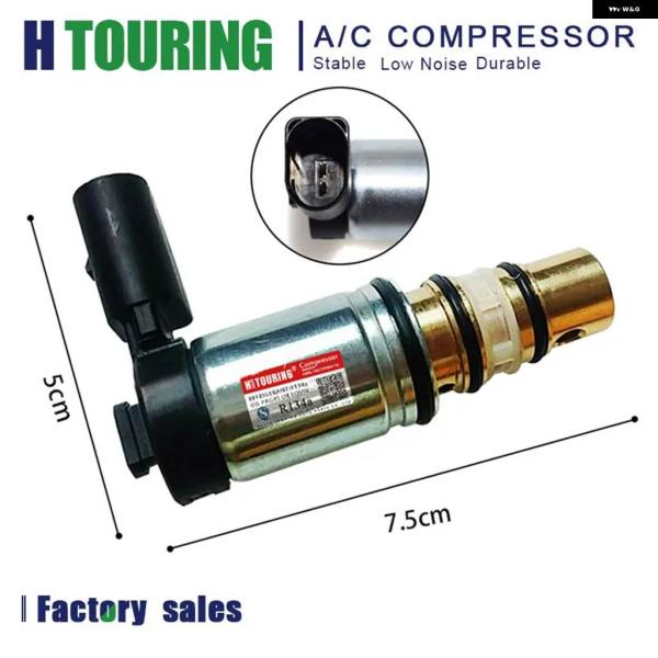 PXE14 PXE16 カーAC エアコン コンプレッサー コントロール ソレノイド バルブ フォルクスワーゲン ジェッタ サンデン MK5 MK6 / シュコダ / アウディ 用 カスタム パーツ アクセサリーHigh-concerned...