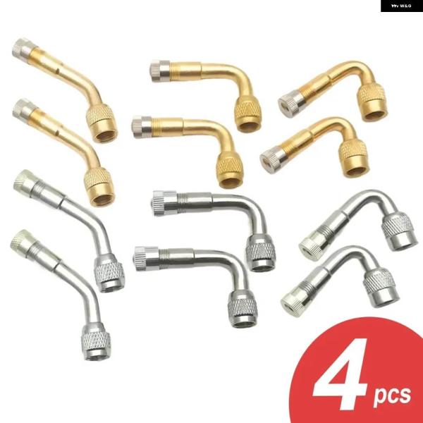 45 90 135度レンジ曲げ バルブ アダプター タイヤ チューブ バルブ アダプター オートバイ トラック 車 バイク 用 カスタム パーツ アクセサリーHigh-concerned chemical:NoneMaterial:copp...