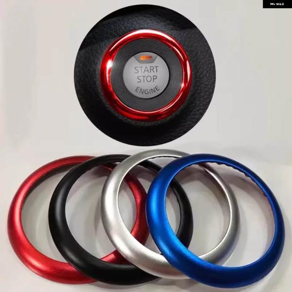 INFINITI Q60S Q50 QX60 Q50L JX35 エンジン イグニッション ワン ボタン スタート 装飾 リング フレーム グリッターカバー スティック カスタム パーツ アクセサリーHigh-concerned chemi...