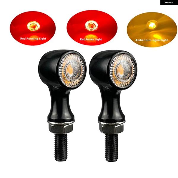LED バイク 用 赤色 ブレーキランプ 点滅 インジケーター ウインカー リアライト ハーレー ホンダ ヤマハ KTM用 カスタム パーツ アクセサリーBattery Included:NoHigh-concerned chemical:...