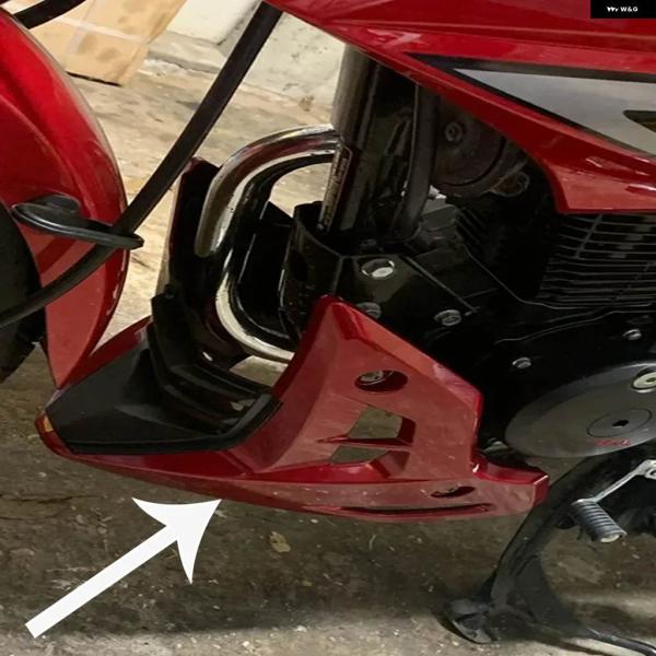 ホンダ CBF150 CBF125 CB190R ベリーパン オートバイ ロワー フェアリング シャーシ シュラウド エンジン ガード カバー プロテクター ベリーパン カウル レッド カスタム パーツ アクセサリーHigh-concern...
