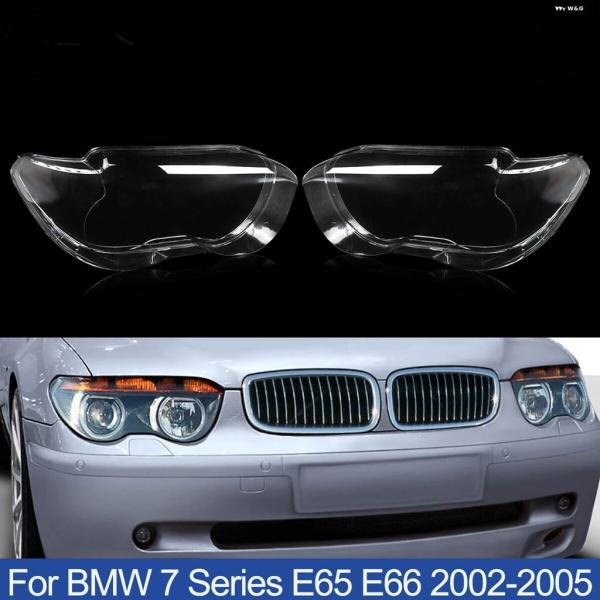 BMW E65 E66 E67 7シリーズ 2001 - 05用 左/右フロント ヘッドライト レンズ カバー ク リアランプ シェード カスタム パーツ アクセサリーHigh-concerned chemical:NoneSpecial ...