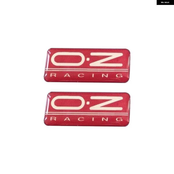 OZレーシング ステッカー デカール クロームオンレッド 高ドーム型ゲル仕上げ 5枚 カスタム パーツ アクセサリーCategory:StickersType Of Sticker:Car Bodyis_customized:YesItem...