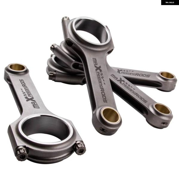 アルファロメオ ノルド 2000用レーシングロッド コネクティングロッド コンロッド ビエルボルト Hビーム カスタム パーツ アクセサリーHigh-concerned chemical:NoneMaterial:4340 EN24 For...