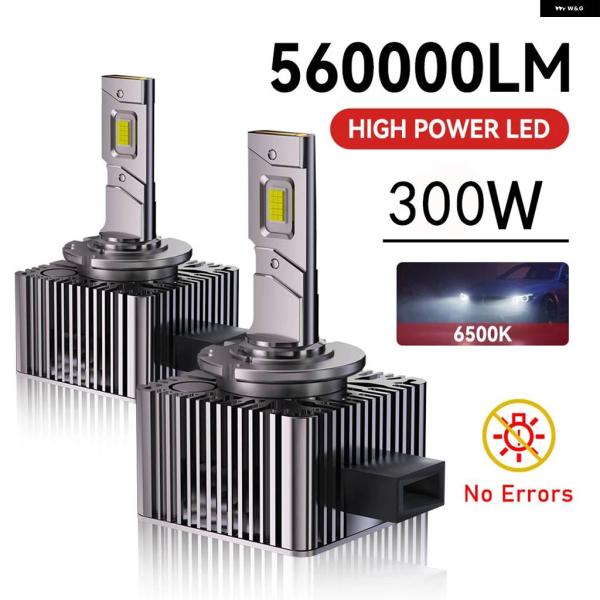 Dシリーズ D1S D3S LED ヘッドライト バルブ 12V 24V CANバス D4S D5S D2S LEDライト D4R D2R 車用ランプライト 6500K 12V 24V カスタム パーツ アクセサリーHigh-concern...