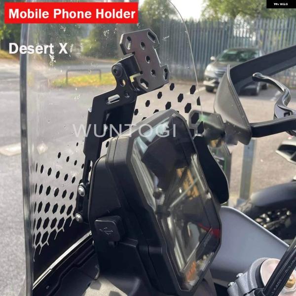 ドゥカティ 用 GPS ホルダー ALナビゲーション ブラケット サポート 2022 DESERTX オートバイ GPS マウント ブラケット カスタム パーツ アクセサリーOrigin:Mainland ChinaMaterial:CNC...