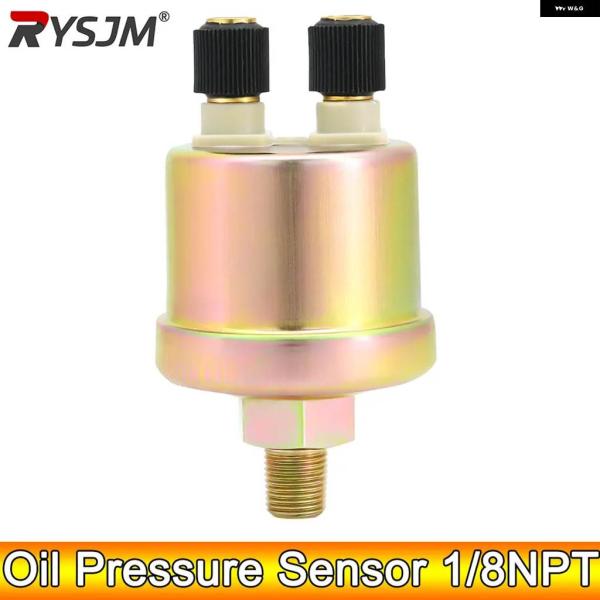 AD 油圧 センサー 1/8NPT 10MM 0-5BAR 0-10BAR オイルプレッシャーゲージセンダースイッチセンディング ユニット ディーゼル ジェネレーター 部品用 カスタム パーツ アクセサリーHigh-concerned ch...