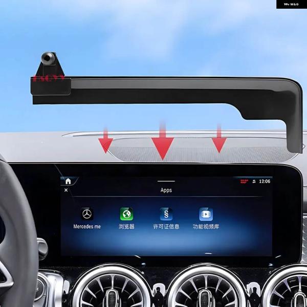 メルセデス ベンツ A B CLA GLA GLB EQA EQB クラス ダッシュボード マウント GPS フォン ホルダー スクリーン固定クリップ クランプ 車内 スタンド カスタム パーツ アクセサリーHigh-concerned c...