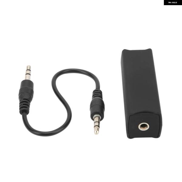 3.5MM/0.14インチ グランドループノイズ フィルター 20HZ/20KHZ カー オーディオ /ホーム ステレオ システムノイズサプレッサー/ノイズアイソレーター カスタム パーツ アクセサリーHigh-concerned chem...
