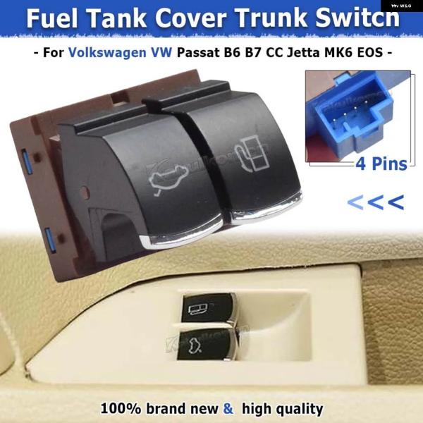 VW パサート B6 B7 CC ジェッタ EOS ガソリン 燃料タンクスイッチ オイルキャップ ドアリリースキー トランク ボタン 3C0959903B 35D959903 カスタム パーツ アクセサリーHigh-concerned ch...