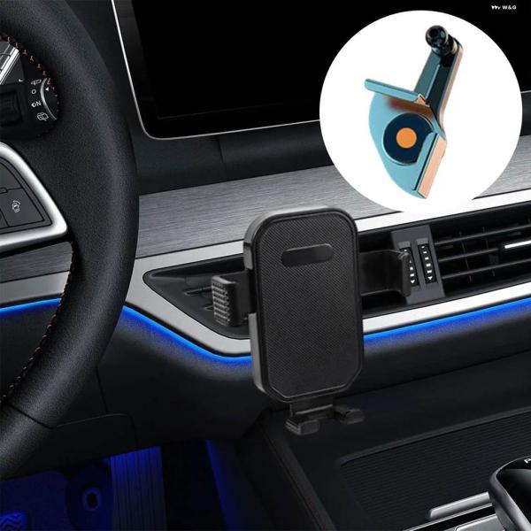 車載用スマホ ホルダー マウント 360度回転可能 柔軟性アクセサリー ハンズフリー スマートフォン マウント クイックリリース トラック SUV カスタム パーツ アクセサリーHigh-concerned chemical:NoneSti...