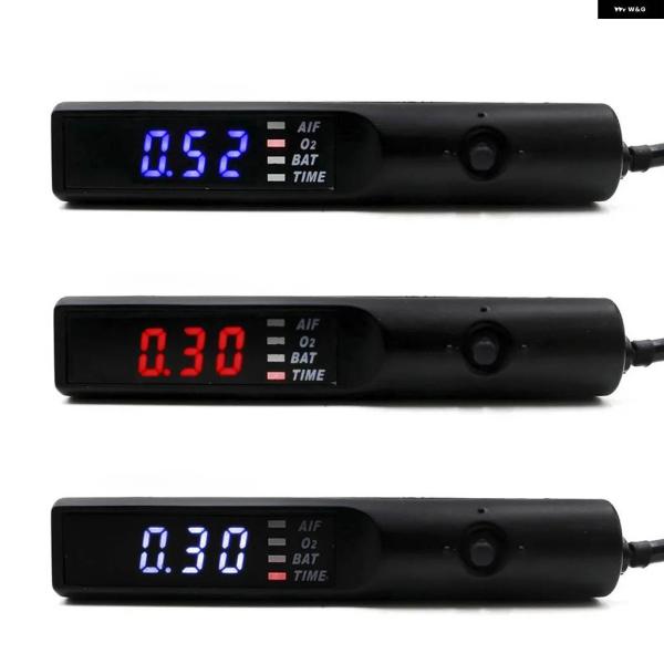 赤/青/白 LED 12V カーターボタイマー デジタル ディスプレイ ターボNAシルバーペン コントロール カスタム パーツ アクセサリーSpecial Features:Car Turbo TimerItem Diameter:0inc...