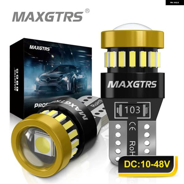 24V W5W T10 LED CANBUS 12V 5W 750LM スーパーカー インテリア サイドライト 194 3030 SMD バルブ ホワイト アンバー レッド カスタム パーツ アクセサリーHigh-concerned che...