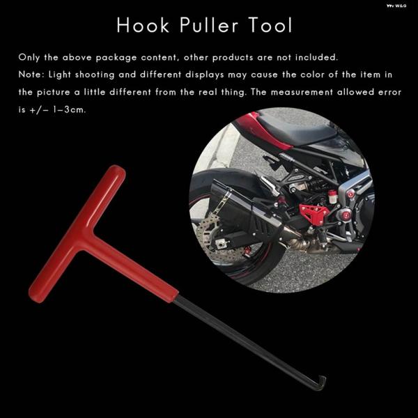 排気 スプリング フックプーラーツール T型ハンドル ダート バイク MX ATV オートバイ カスタム パーツ アクセサリーHigh-concerned chemical:NoneMaximum Weight:As description...