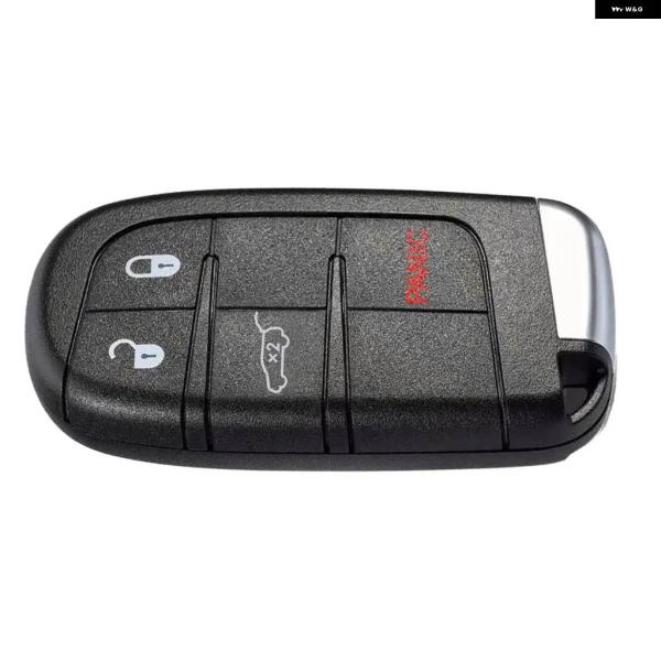 リモート3 1 ボタン カーキーカバー フォブ ホルダー シェルケース ハウジング ジープ グランド チェロキー SUV 2014-2021 クライスラー ダッジ カスタム パーツ アクセサリーHigh-concerned chemical...