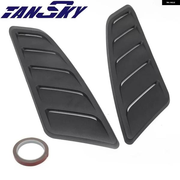 ウィンドウルーバーフードベントスクープ ボンネット エアベント エアフローベントダクト 2個 TK-Y110 カスタム パーツ アクセサリーHigh-concerned chemical:NonePlacement on Vehicle:F...