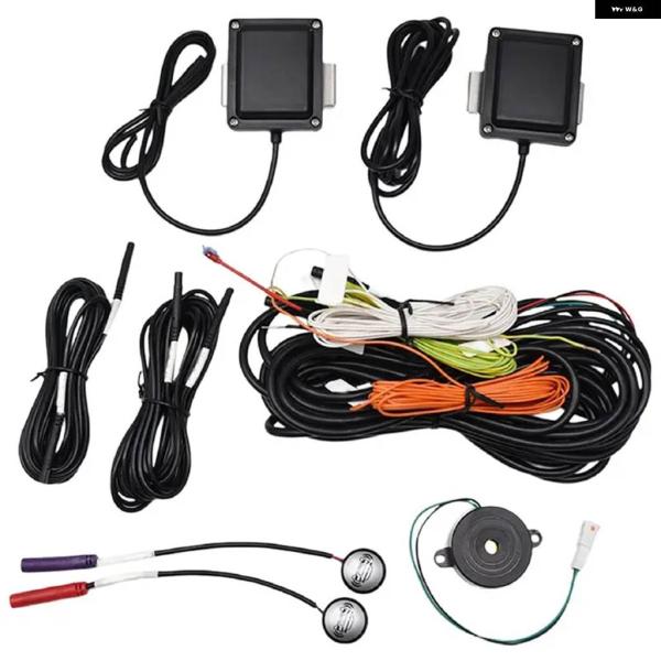 1セット 車載ミリ波レーダー BSD ブラインド スポット検出 システム 水平方向車線支援パーキング ABS 車両 R カスタム パーツ アクセサリーHigh-concerned chemical:NoneAlarm Distance:10...