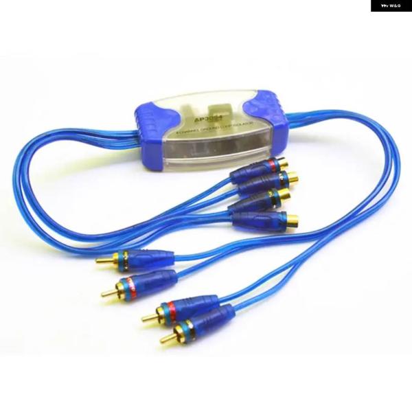 ノイズサウンドエリミネーター 4チャンネル RCA グランドループアイソレーター ノイズ フィルター カー オーディオ カスタム パーツ アクセサリーHigh-concerned chemical:NoneItem Weight:115gS...