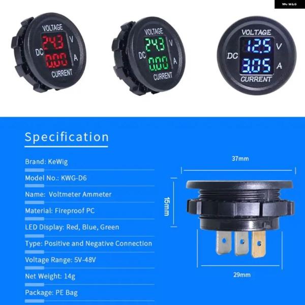 1セット DC電流電圧アンペアボードメーターLCD パネル モニターデジタル ディスプレイ アンメーター電圧計電力エネルギー表示アンペリメーター カスタム パーツ アクセサリーHigh-concerned chemical:NoneOthe...