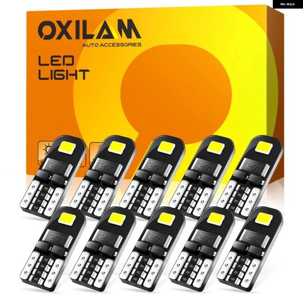 10個T10 LED W5W LED バルブ 車内ライト フォルクスワーゲン VW ポロ パサート B5 B6 CC ゴルフ 4 5 6 7 ジェッタ MK6 ティグアン カスタム パーツ アクセサリーHigh-concerned chem...