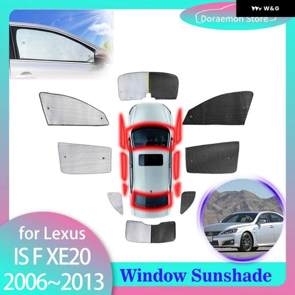 フルカバー サンシェード レクサス IS F 250 220D XE20 2006~2013 日焼け防止 ウィンドウ バイザー マット リアウインドシールドカーテン カーアクセサリー カスタムパーツ アクセサリー 交換用部品Product ...