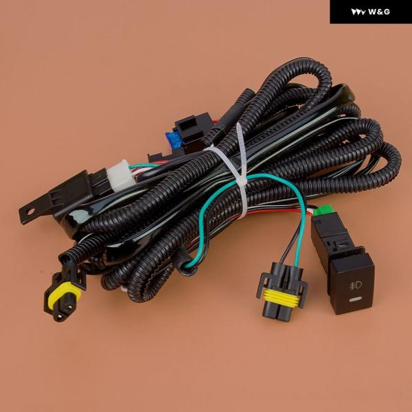 アドオン LED フォグライト インジケーター H11 ワイヤーリレー配線 ハーネス スイッチ ホンダ アコード シビック CR-V シティ カスタムパーツ アクセサリー 交換用部品Hign-concerned Chemical:NoneS...