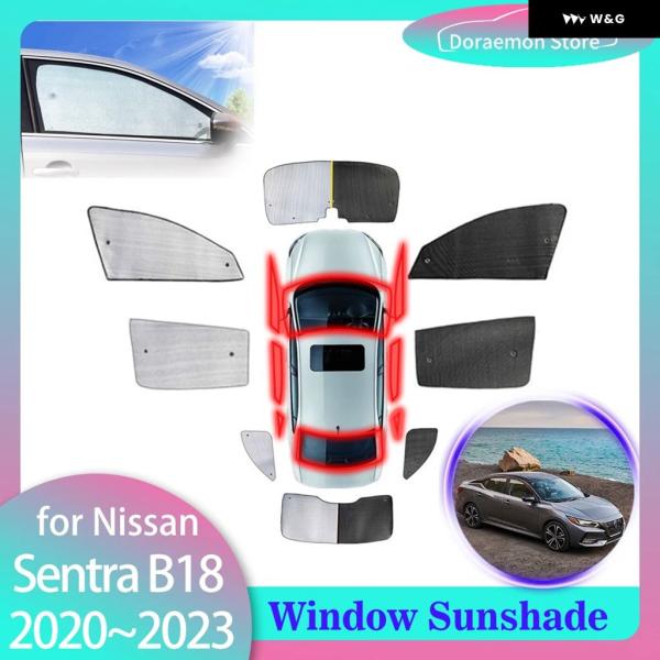 フルカバー サンシェード 日産 セントラ B18 MK8 2020~2023 フロントサン フロントガラス カーテン リアサイドウィンドウ バイザー マット カーアクセサリー カスタムパーツ アクセサリー 交換用部品Product appl...