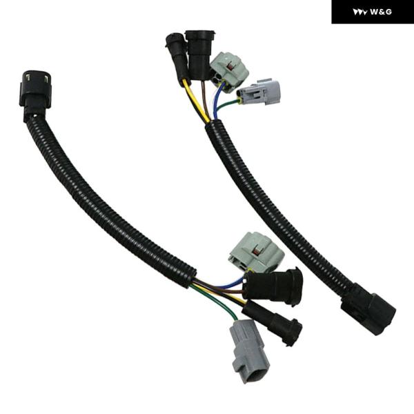 ヘッドライト 変換 P-N-P ワイヤー ハーネス アダプター 1ペア ブラック トヨタ タコマ 2016-20 カスタムパーツ アクセサリー 交換用部品Hign-concerned Chemical:NonePower(KW):-Elec...