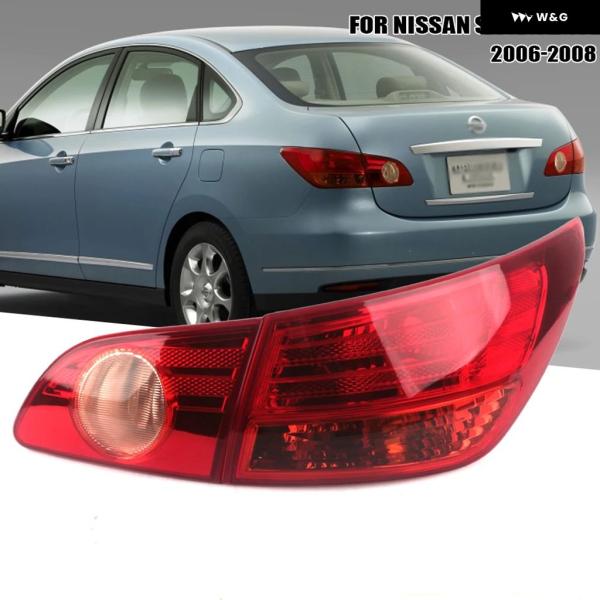 左/右側テールランプ 日産 シルフィ G11 2006 2007 2008 リア テールライト ブレーキランプ付き カスタムパーツ アクセサリー 交換用部品Hign-concerned Chemical:NoneVoltage:12 VMo...