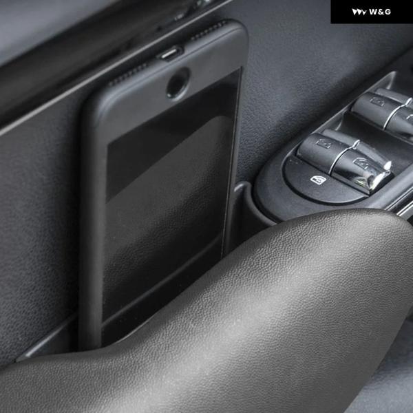 4X 車ドア 収納 ボックス シートハンドル オーガナイザー ミニクーパー F55 5ドア 15 16 17 18 19 20 21 22 内装アクセサリー カスタムパーツ アクセサリー 交換用部品Type:Door Storage Bar...