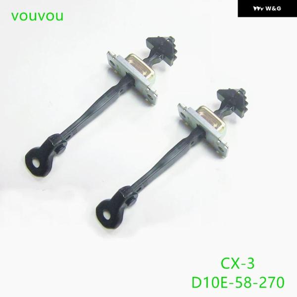 カーアクセサリー D10E-58-270 ドアストップチェッカー マツダ CX-3 2015-2022 DK D10E-72-270 カスタムパーツ アクセサリー 交換用部品Style:Rear HingedInstallation:Bol...
