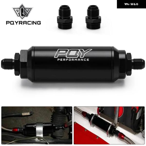 44MM燃料 フィルター AN6 アダプター フィッティング2個 AN8 アダプター フィッティング2個 100ミクロン エレメント5565付き カスタム パーツ アクセサリーHign-concerned Chemical:NoneOthe...