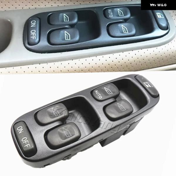 フロント左 ボルボ V70 S70 XC70 1998 1999 2000 電動ウィンドウ コントロール マスター コントロール スイッチ ボタン 8638452 カーアクセサリー カスタム パーツ アクセサリーHign-concerned...